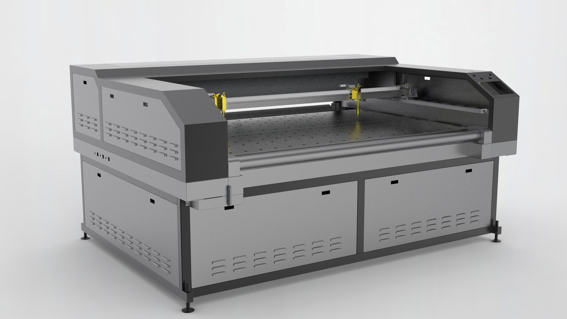 Laser Cutting Machine 3D Model - TurboSquid 1954346
