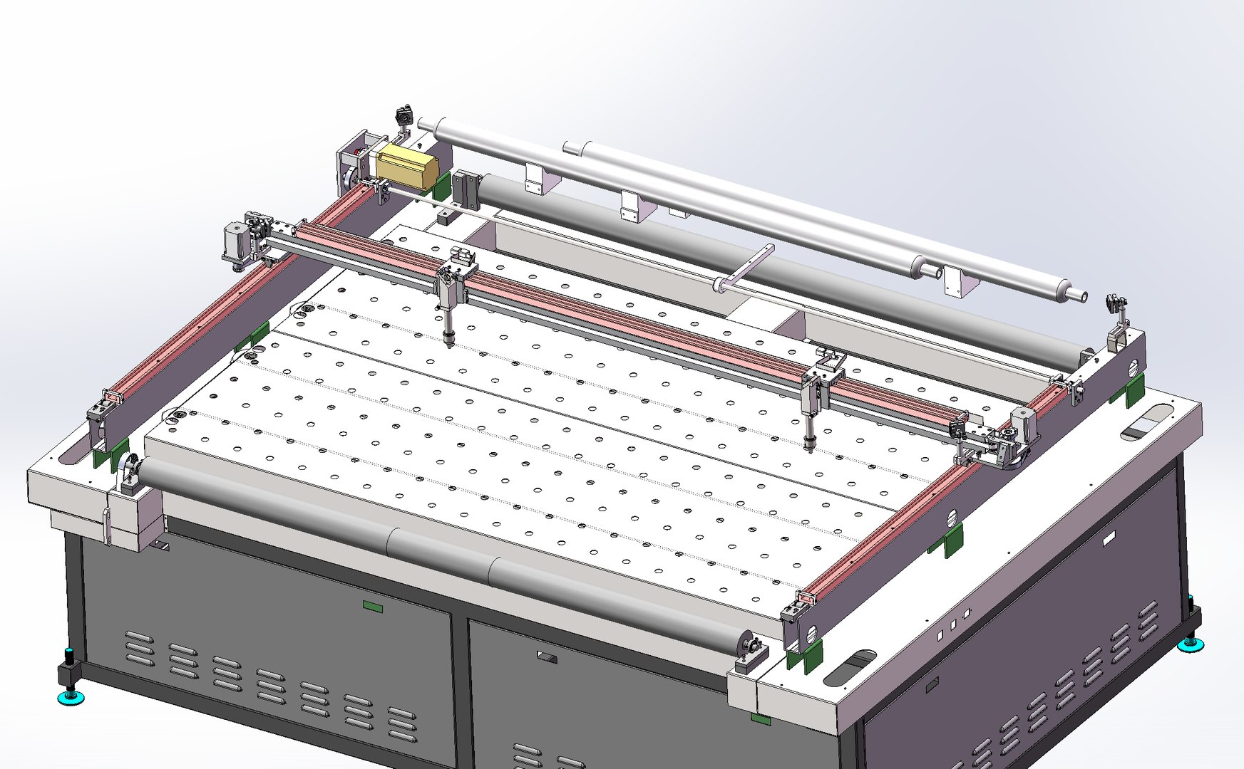 Laser Cutting Machine 3D Model - TurboSquid 1954346