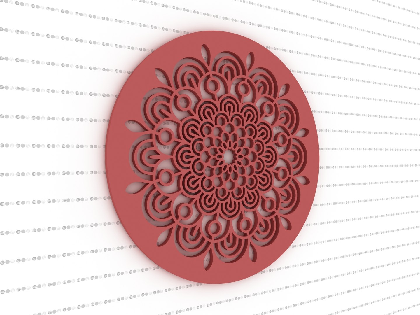 Mandala cnc 3D model - TurboSquid 1583433