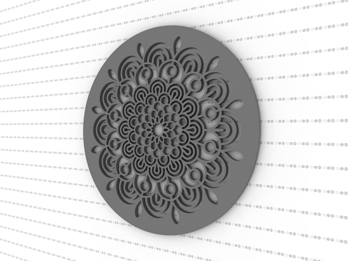 Mandala cnc 3D model - TurboSquid 1583433