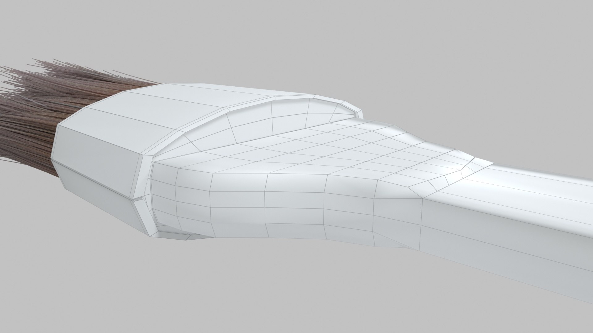 3D model paintbrush brushed - TurboSquid 1629811