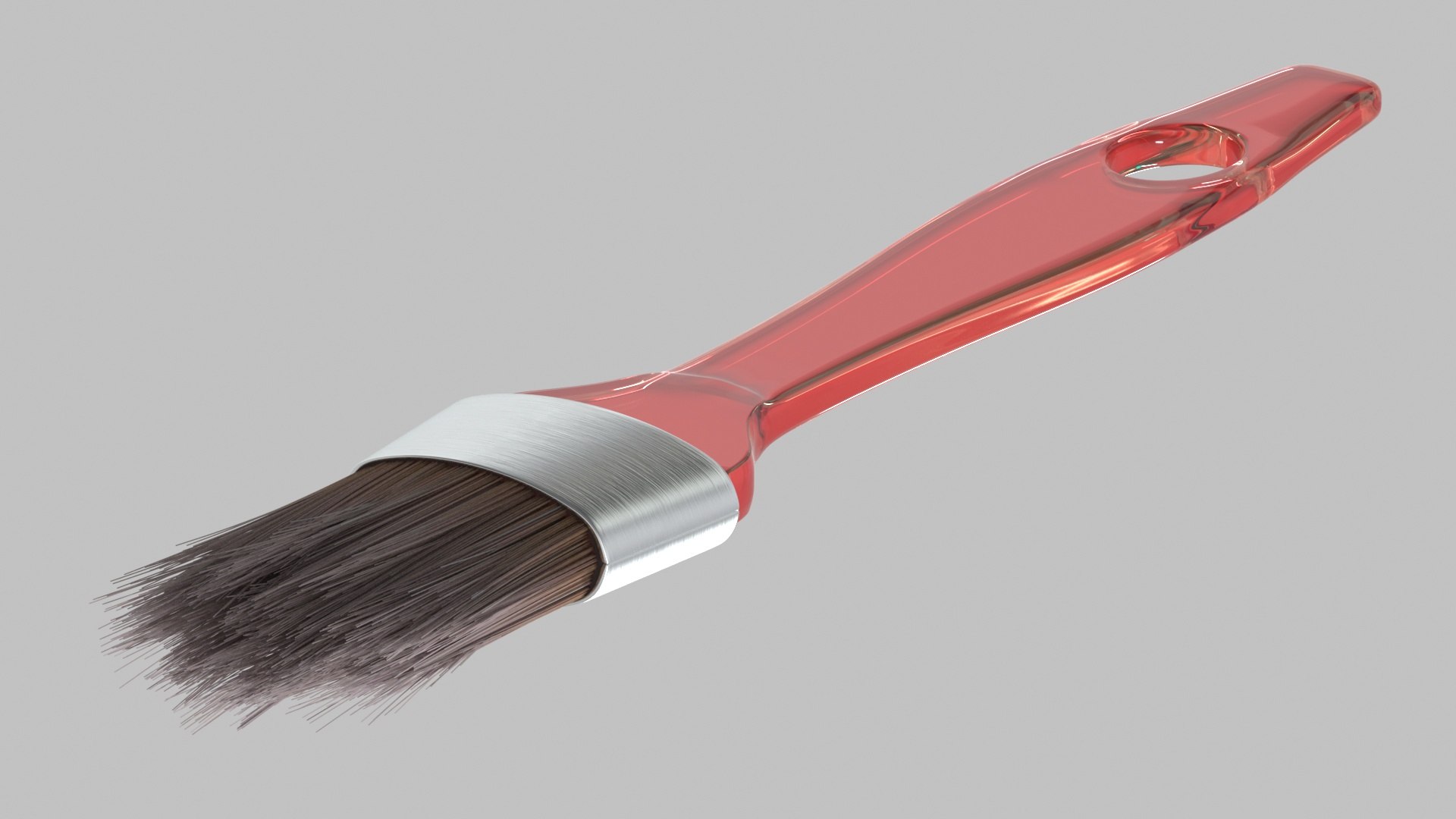3D model paintbrush brushed - TurboSquid 1629811