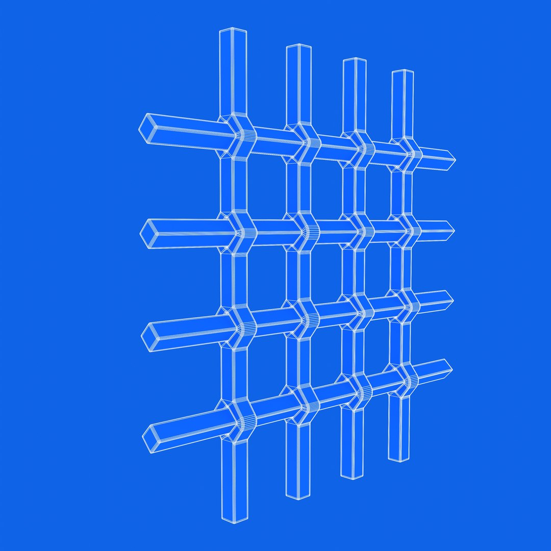 3D Old Prison Bars - TurboSquid 2460099