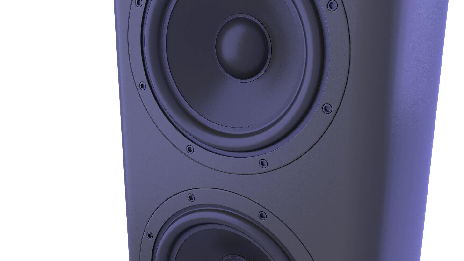 Hi-fi Floorstanding Speaker 124 3D Model - TurboSquid 2324487
