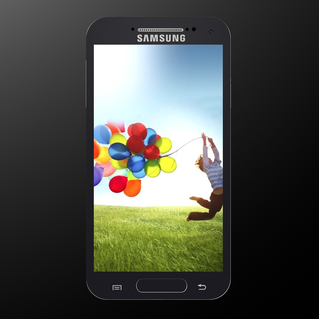 3d Samsung Galaxy S4 Model
