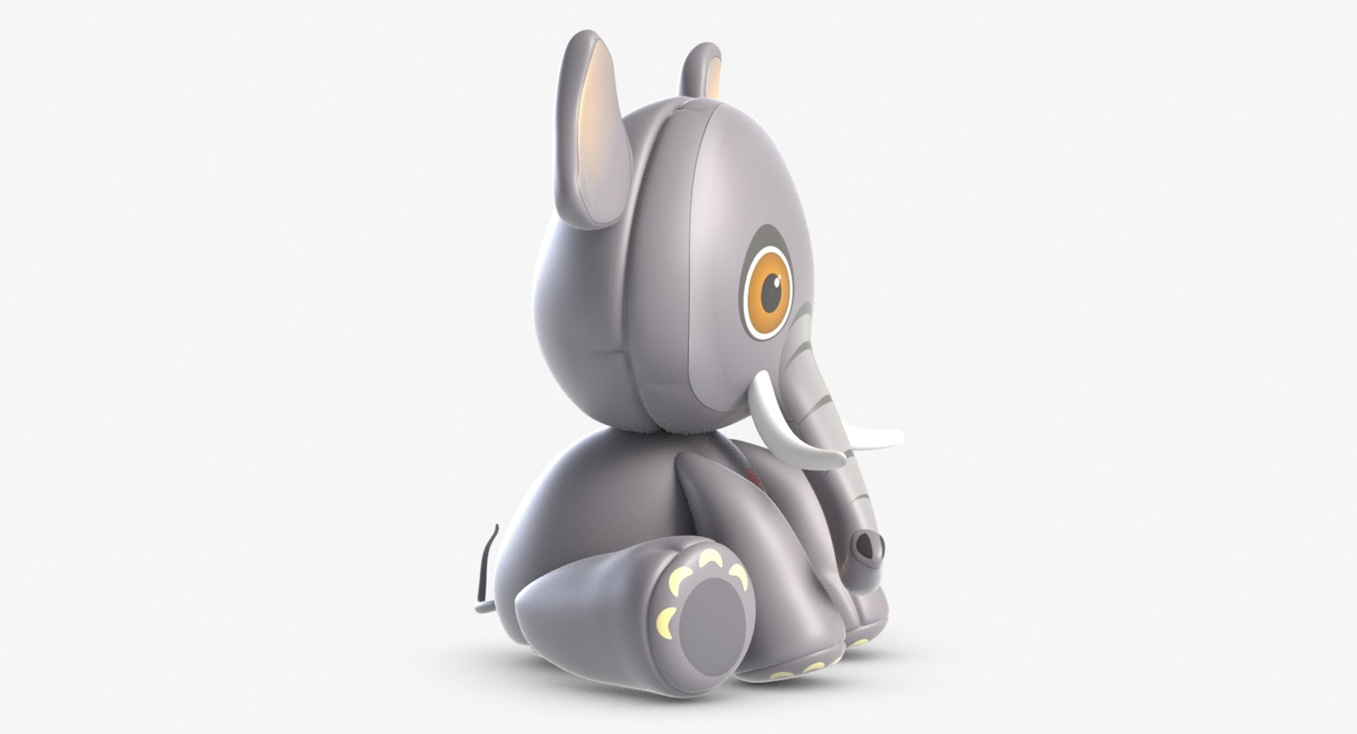 3D Toy Elle Elephant - TurboSquid 1339310