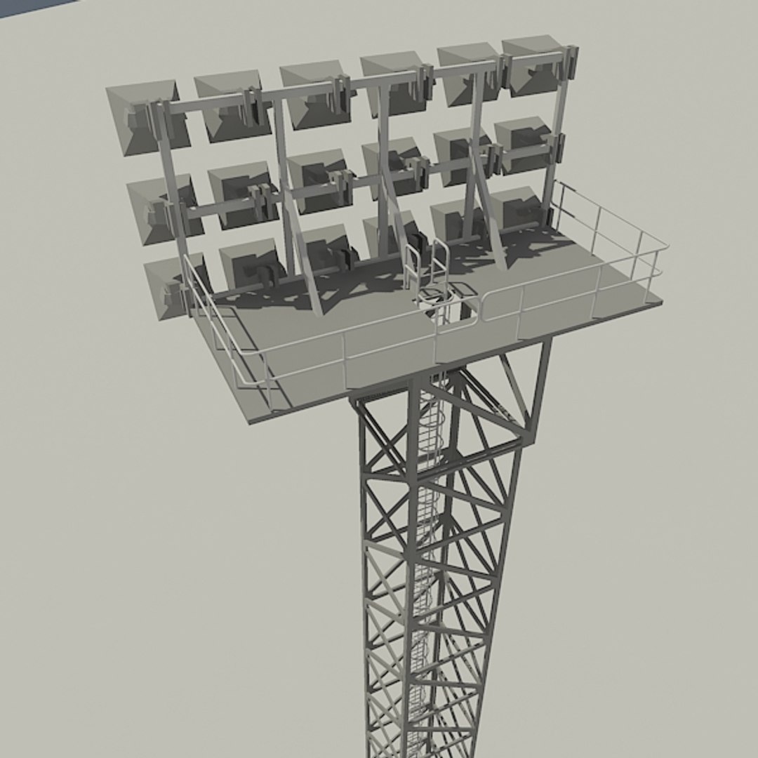Lighting Tower 3ds