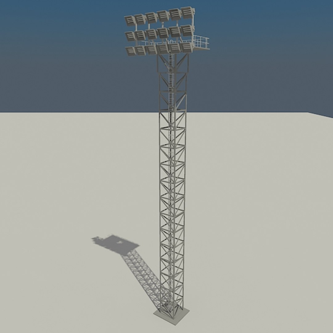 Lighting Tower 3ds