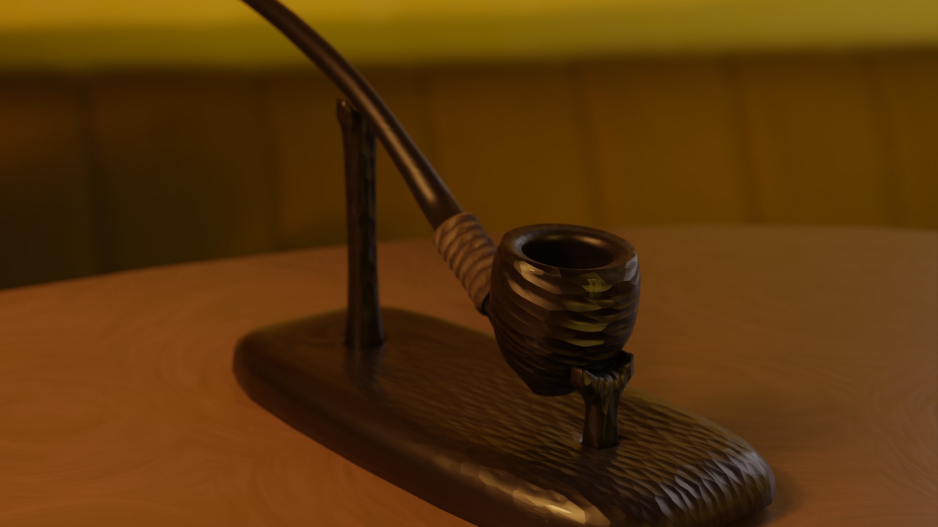 Carved Hobbit Pipe 3D model - TurboSquid 1975845