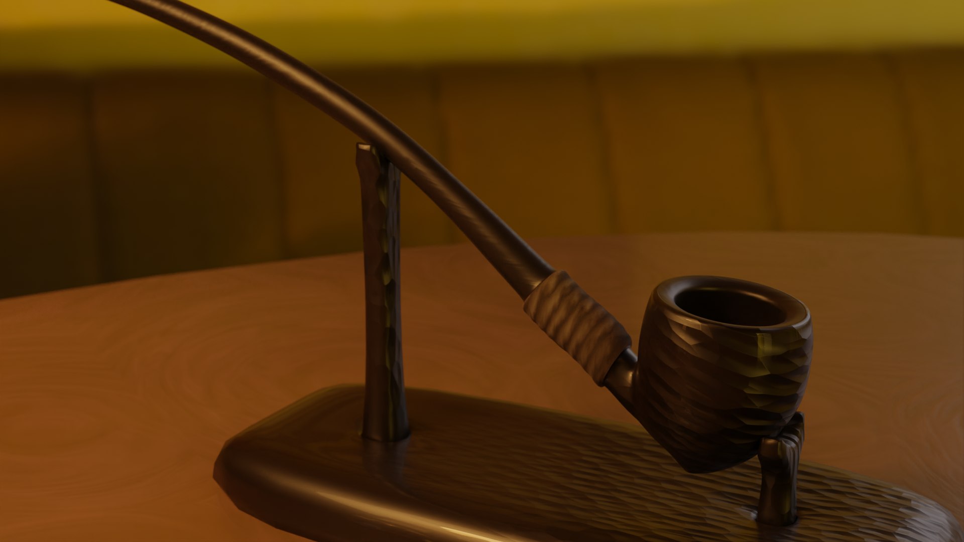 Carved Hobbit Pipe 3D Model - TurboSquid 1975845