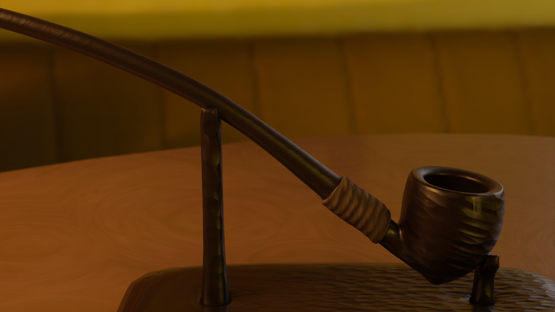 Carved Hobbit Pipe 3D Model - TurboSquid 1975845