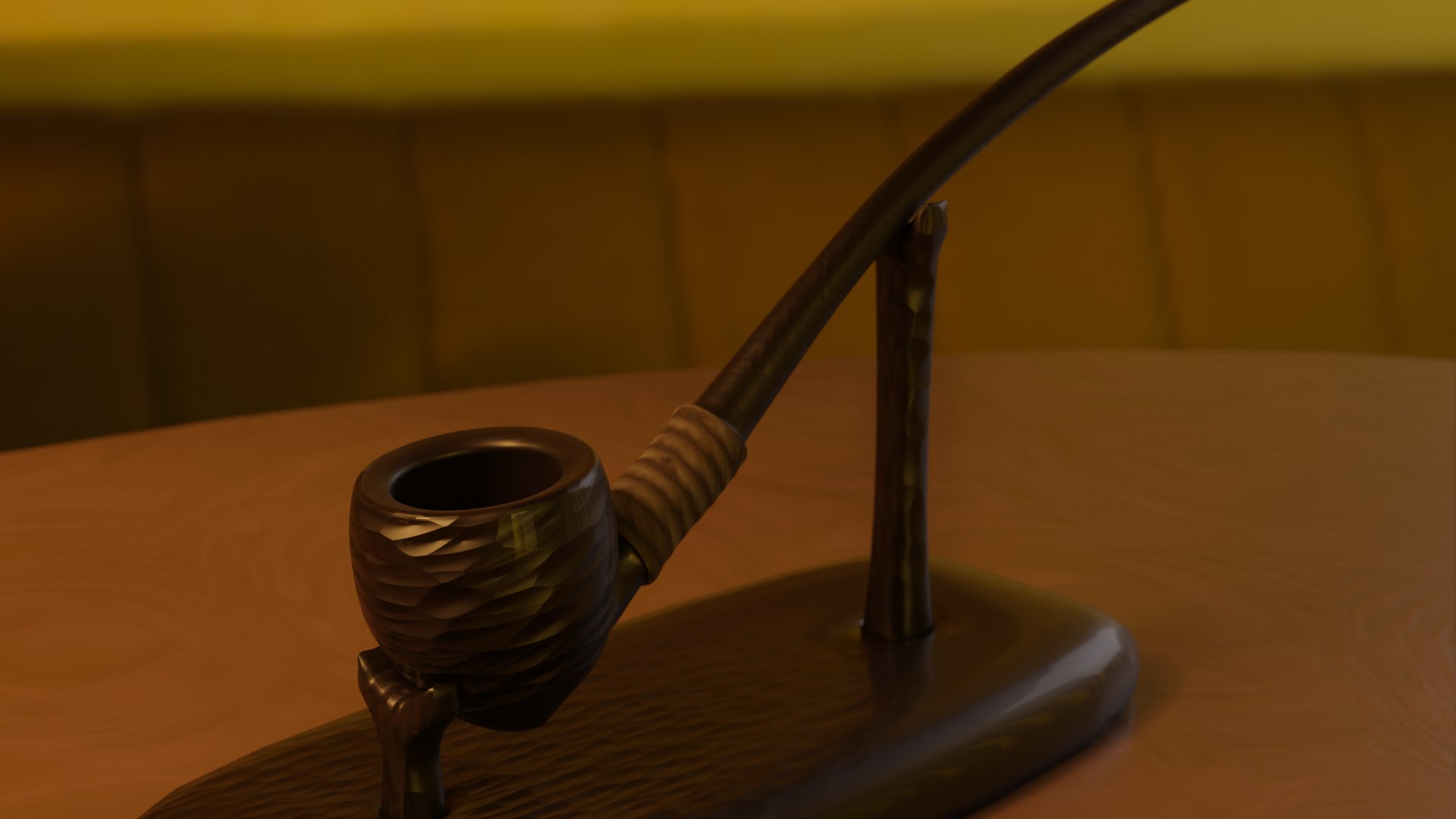 Carved Hobbit Pipe 3D Model - TurboSquid 1975845