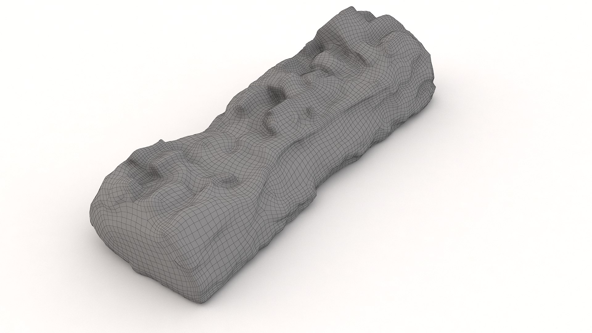 Charred Log 3D Model - TurboSquid 1528725