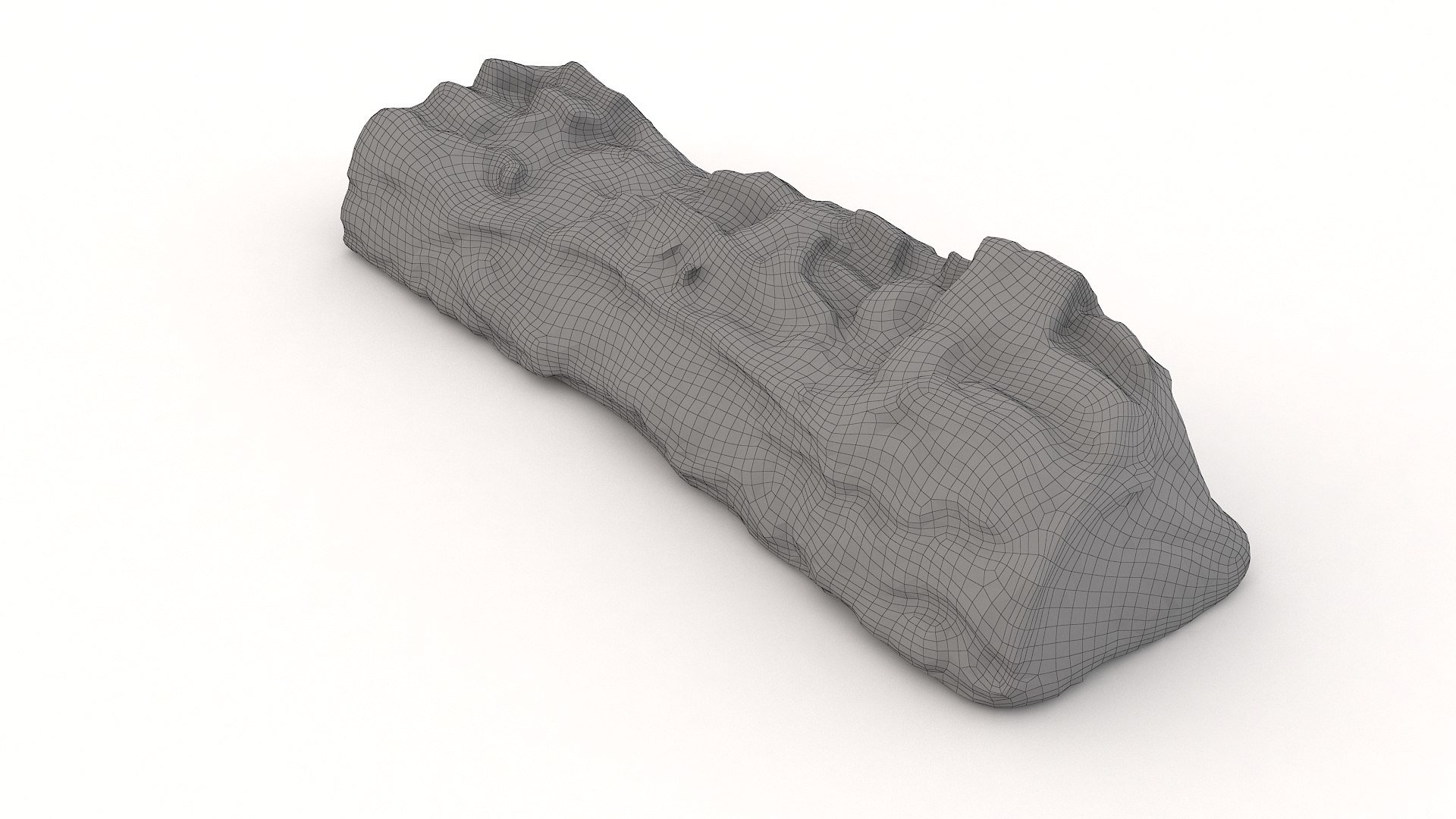 Charred Log 3D Model - TurboSquid 1528725