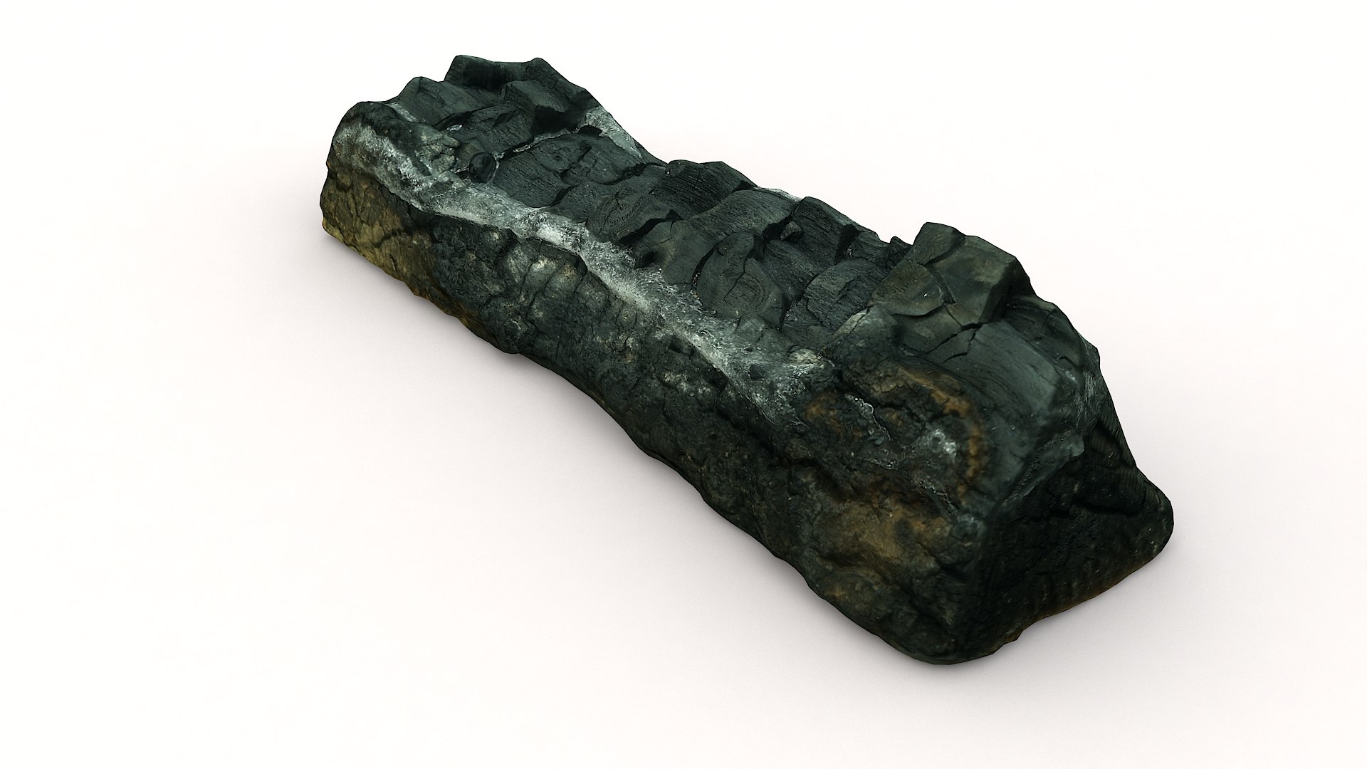 Charred Log 3D Model - TurboSquid 1528725