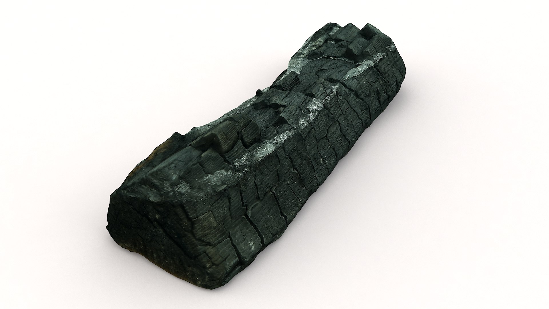 Charred Log 3D Model - TurboSquid 1528725