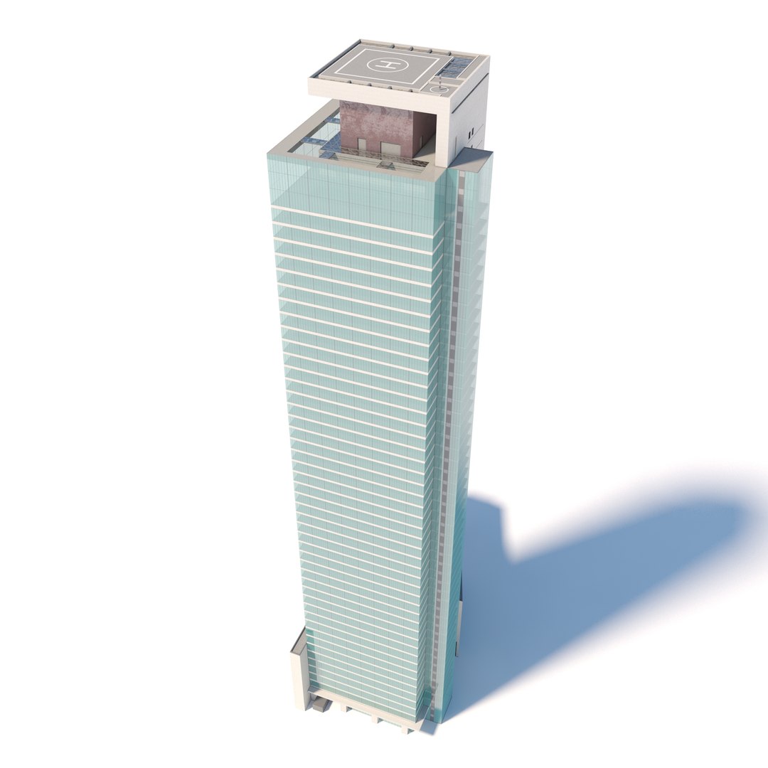 Midland Square 3D Model - TurboSquid 1788943