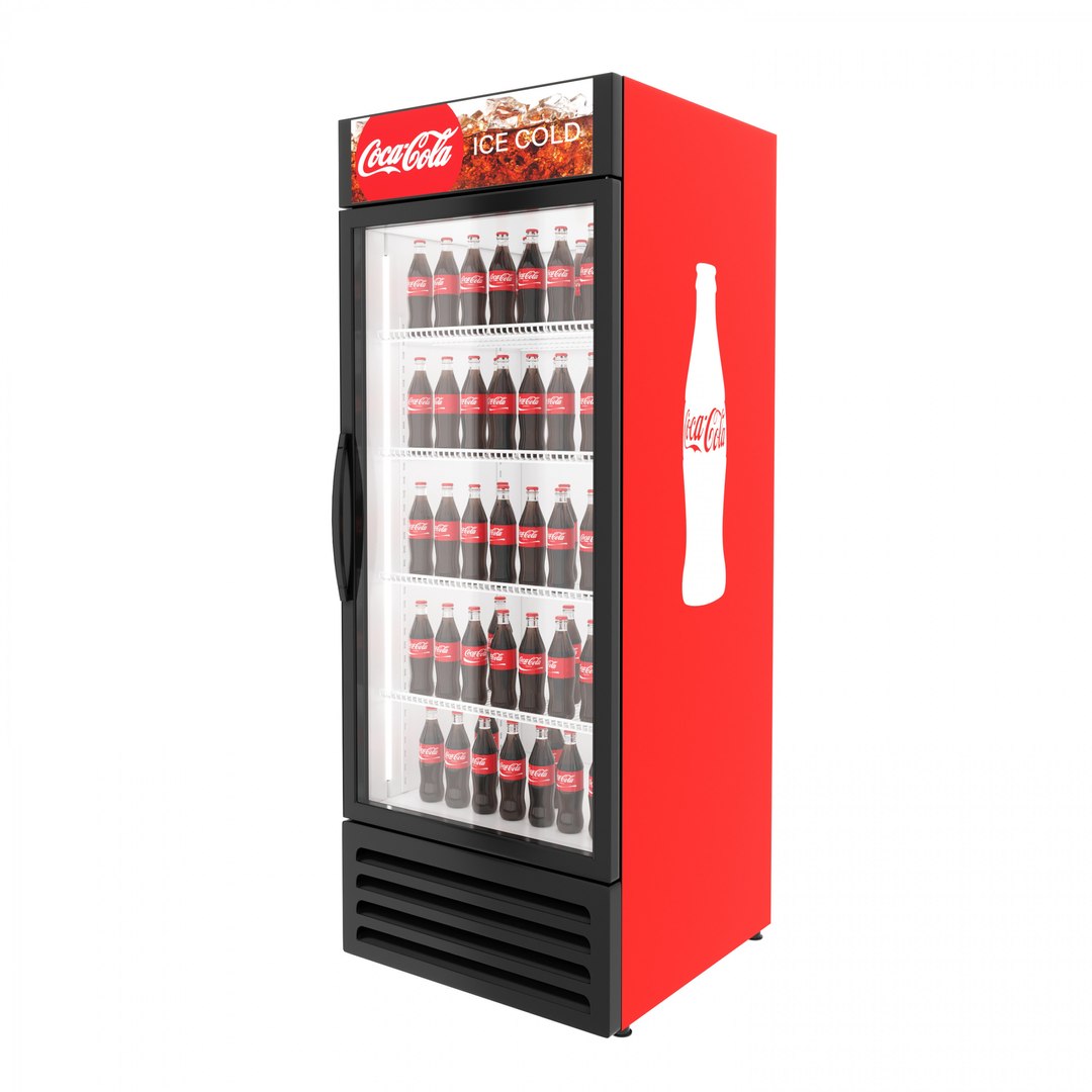 3D Upright Cooler Coca-Cola - TurboSquid 2050425
