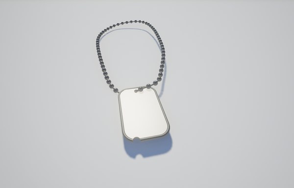 Dog Tag 3D Models for Download | TurboSquid