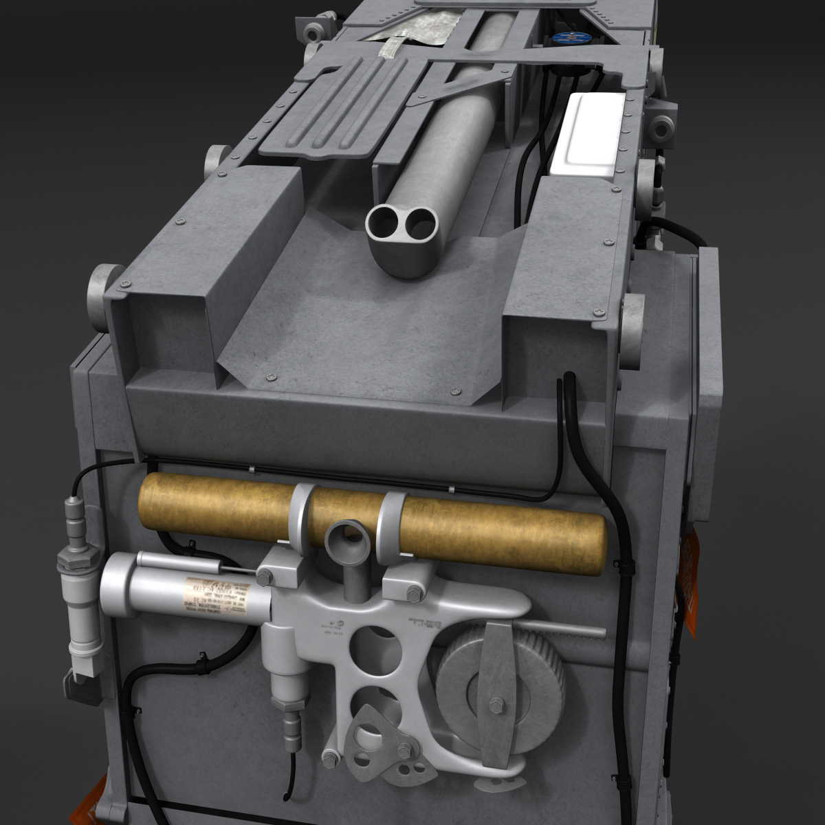 3d photorealistic aces ii ejection seat