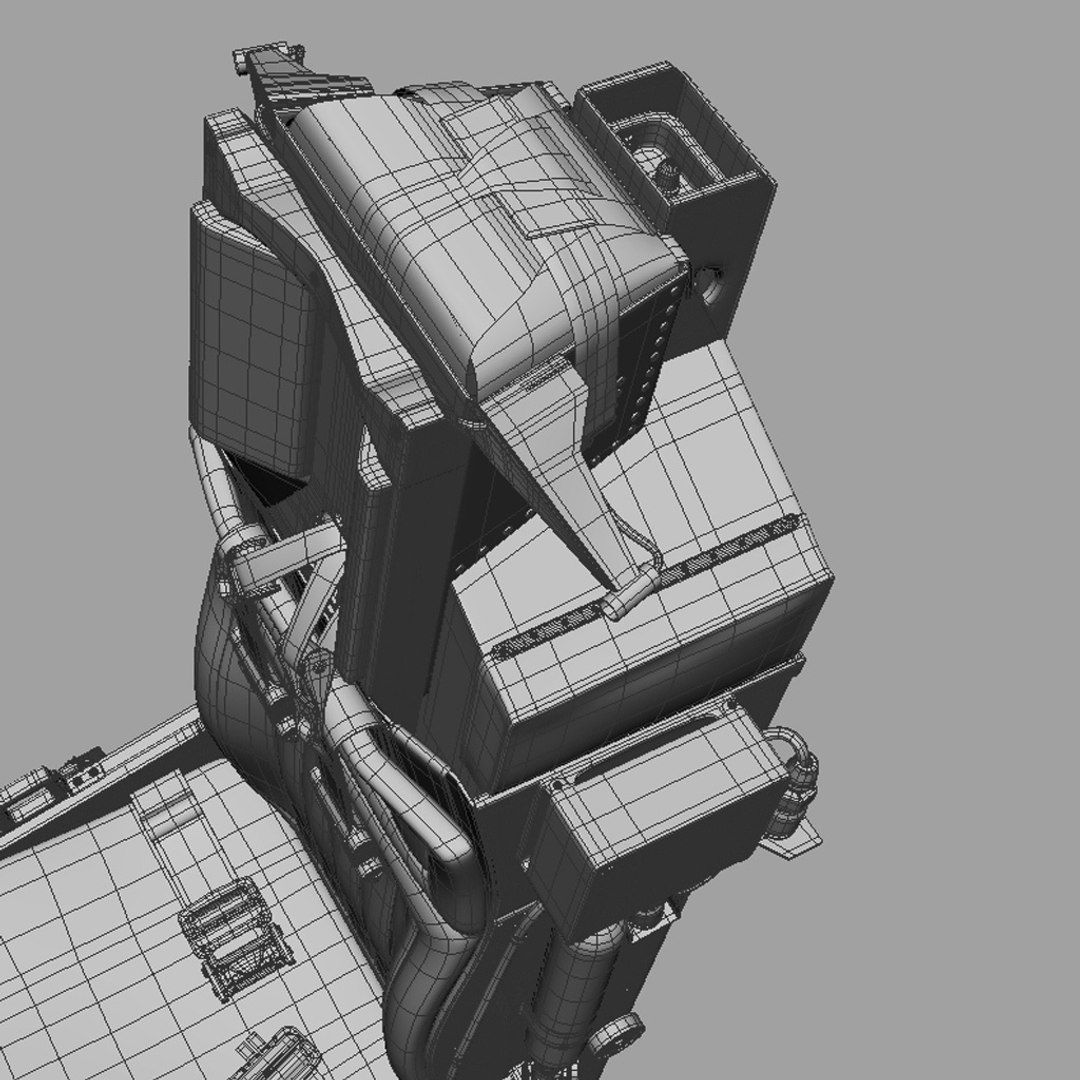 3d photorealistic aces ii ejection seat