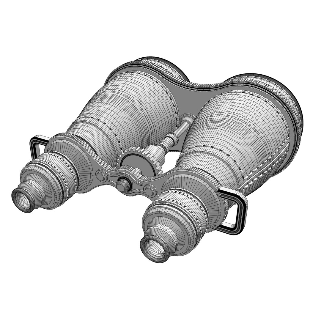 Binoculars Cosplay 3d Print - Leather And Gold 3D - TurboSquid 1879784