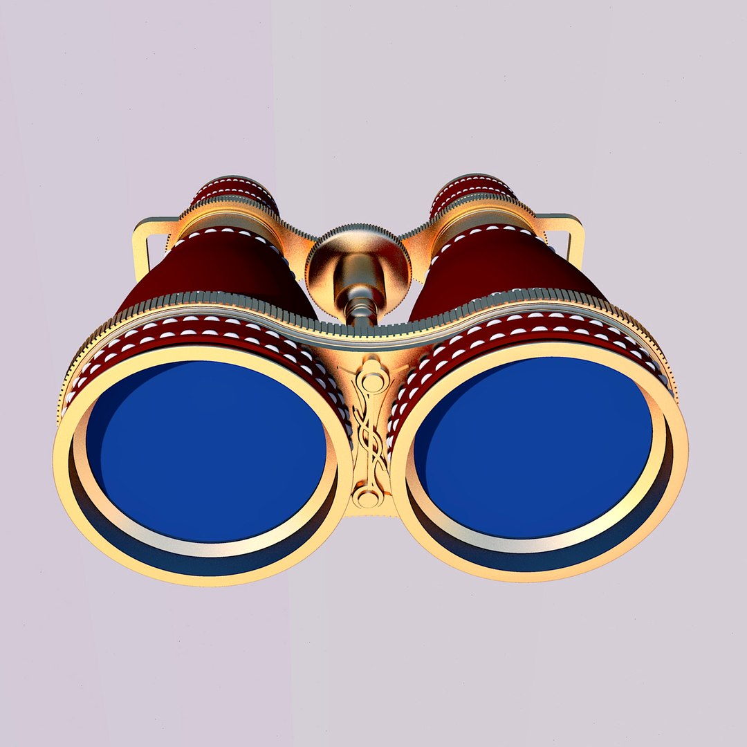 Binoculars Cosplay 3d Print - Leather And Gold 3D - TurboSquid 1879784