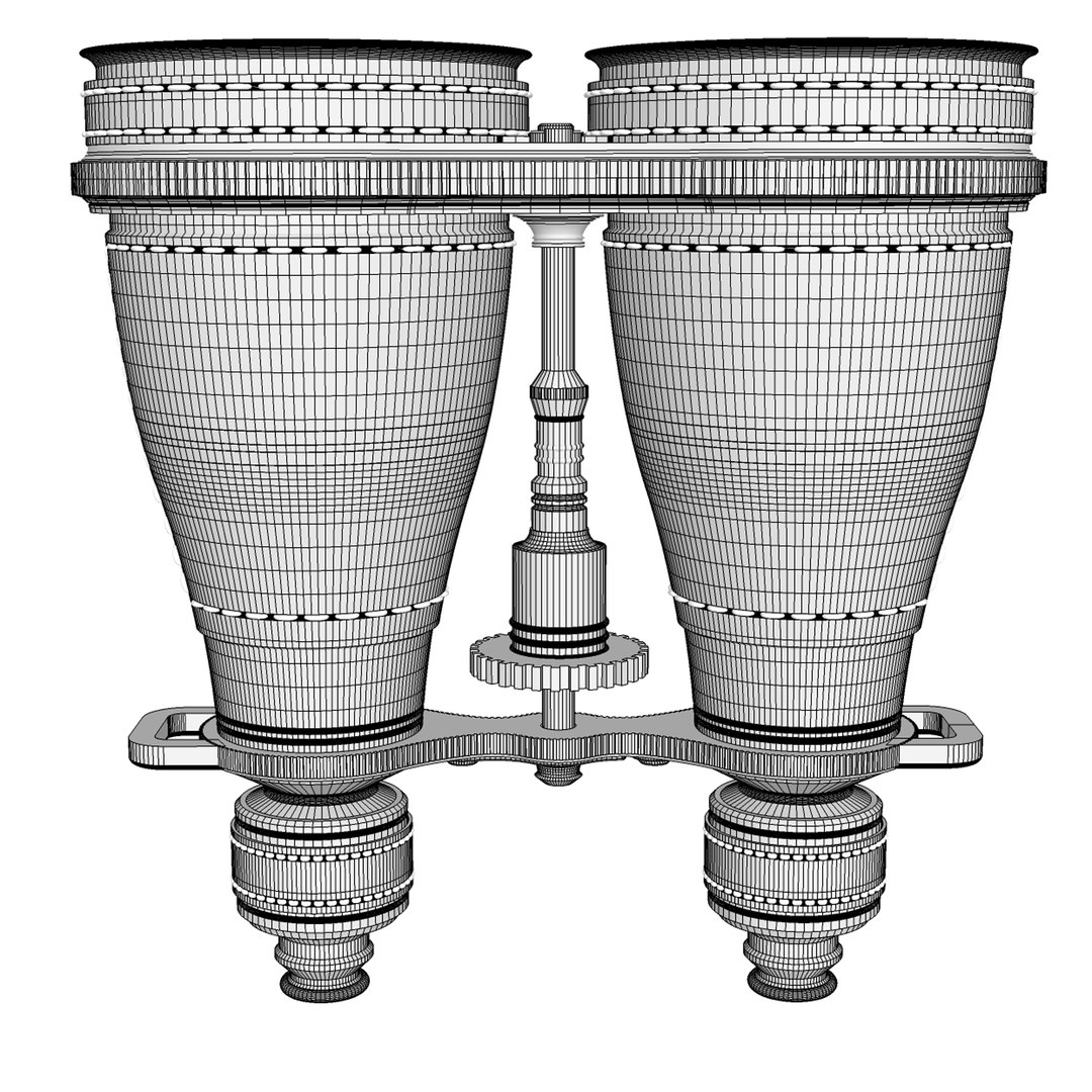 Binoculars Cosplay 3d Print - Leather And Gold 3D - TurboSquid 1879784