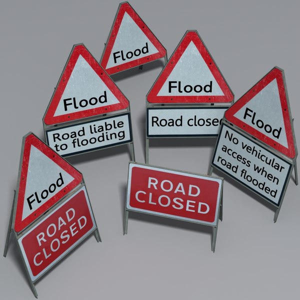 max road street signs