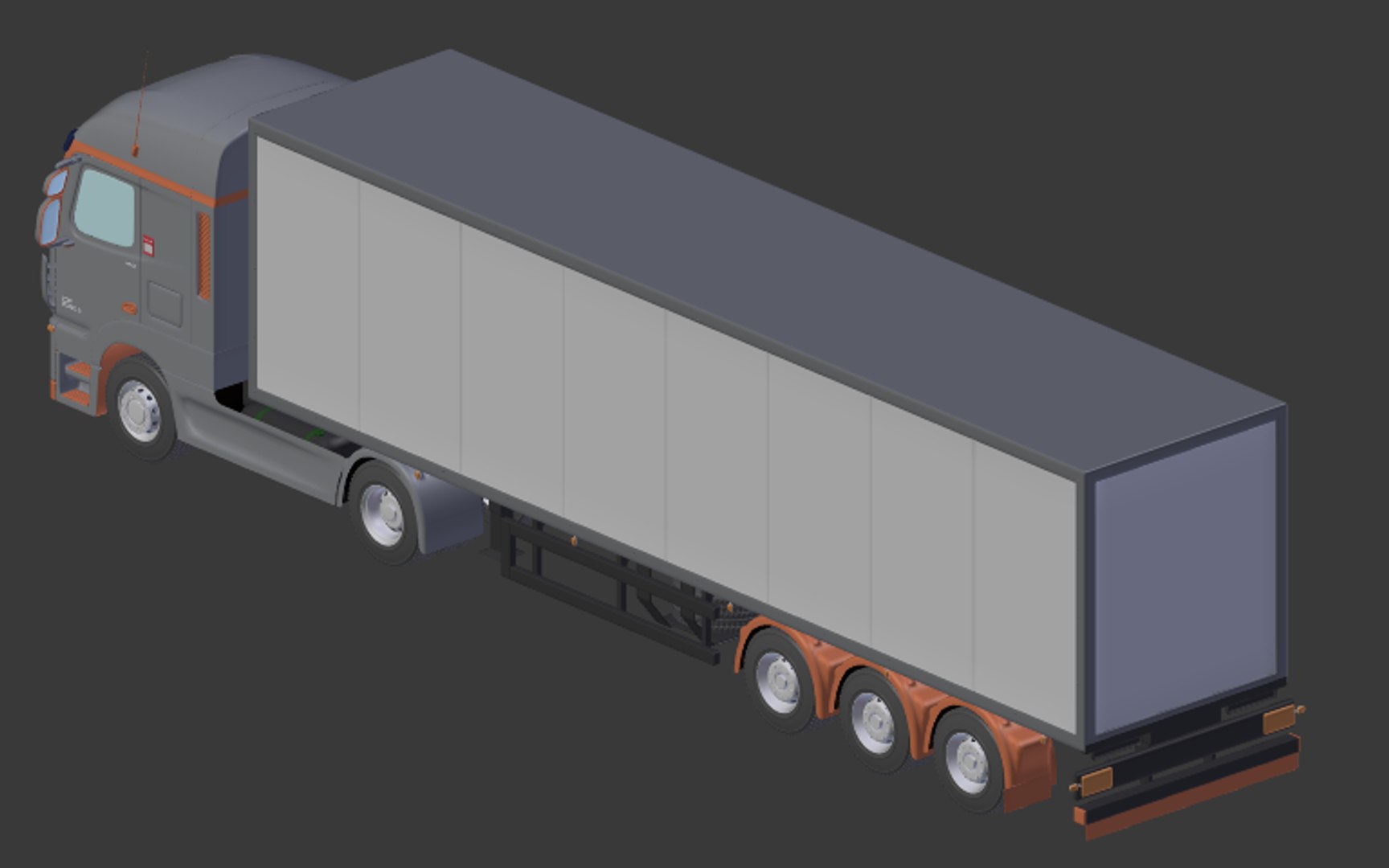 Refrigerator Truck 3D Model - TurboSquid 1381859