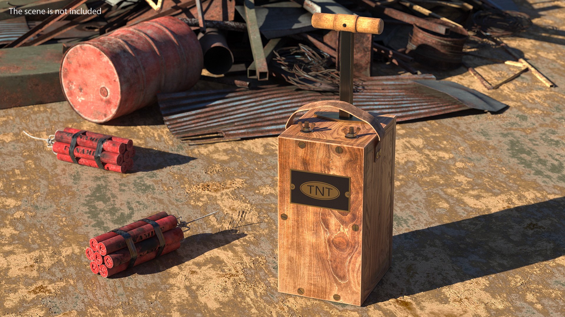 Blasting Detonators 3D - TurboSquid 1619989