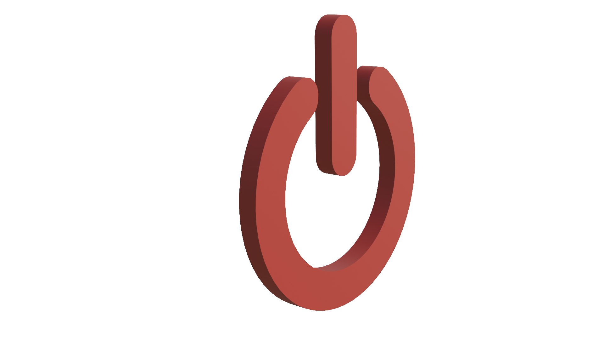 3D On Off Button Icon Model - TurboSquid 2201398