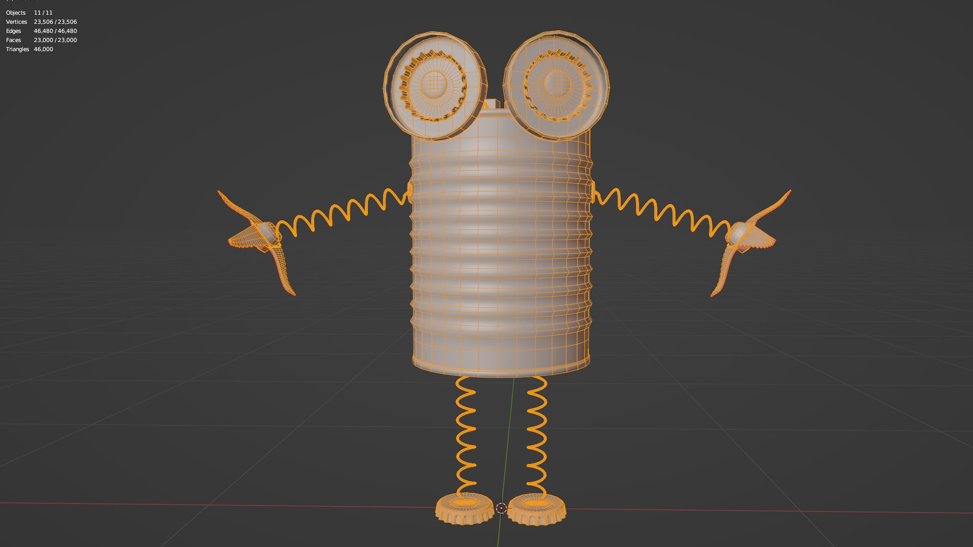 Scrub Robot 3D Model - TurboSquid 1991995