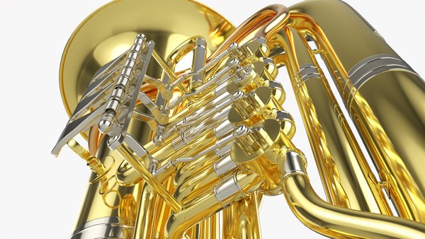 3D Brass bell tuba - TurboSquid 1786368