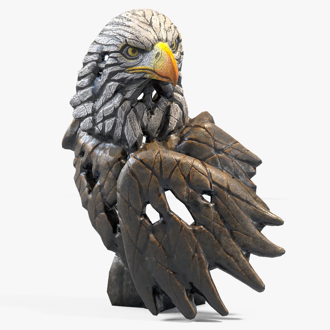 3D Eagle Bust 3d Model Decor - TurboSquid 1846209
