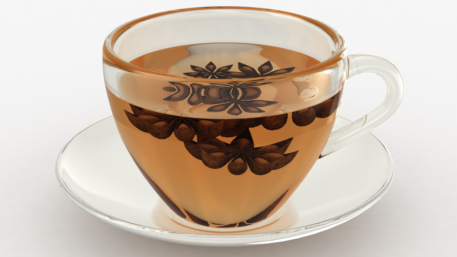 Realistic Anise Tea 3D Model - TurboSquid 1453265