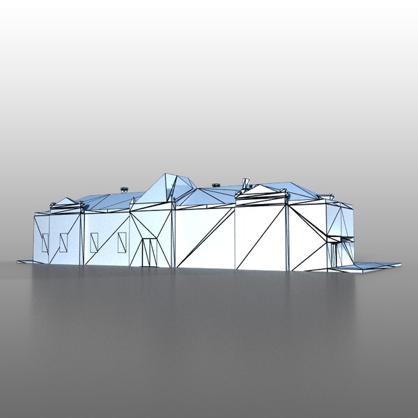 railway station 3d model