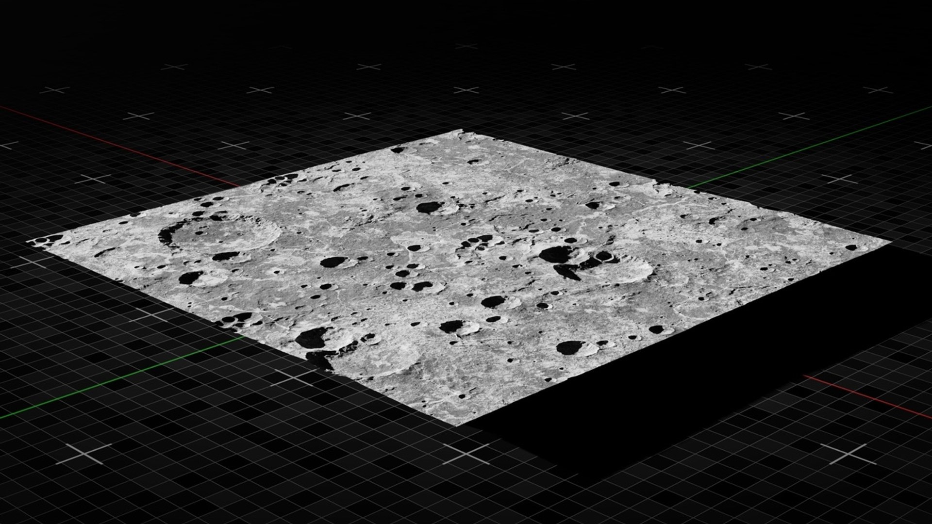 Moon Terrain Pack 3D Model - TurboSquid 2385018