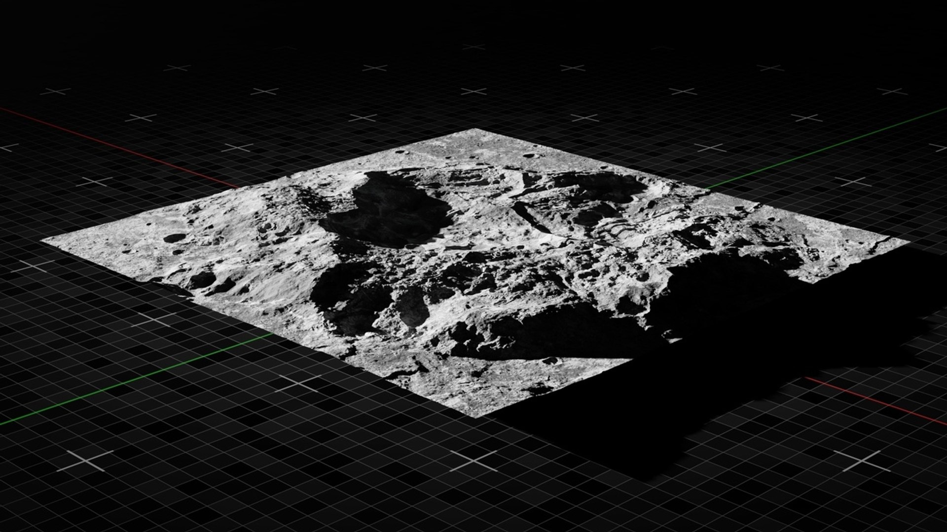 Moon Terrain Pack 3D Model - TurboSquid 2385018