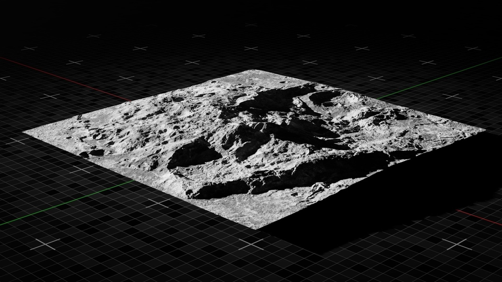 Moon Terrain Pack 3D Model - TurboSquid 2385018