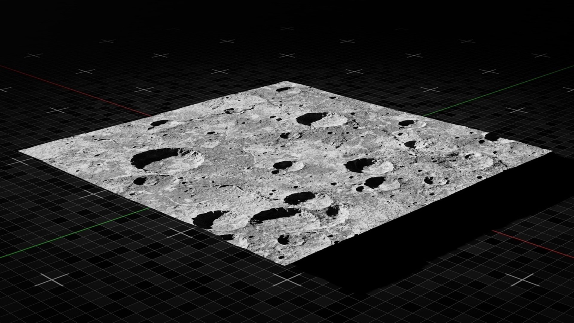 Moon Terrain Pack 3D Model - TurboSquid 2385018