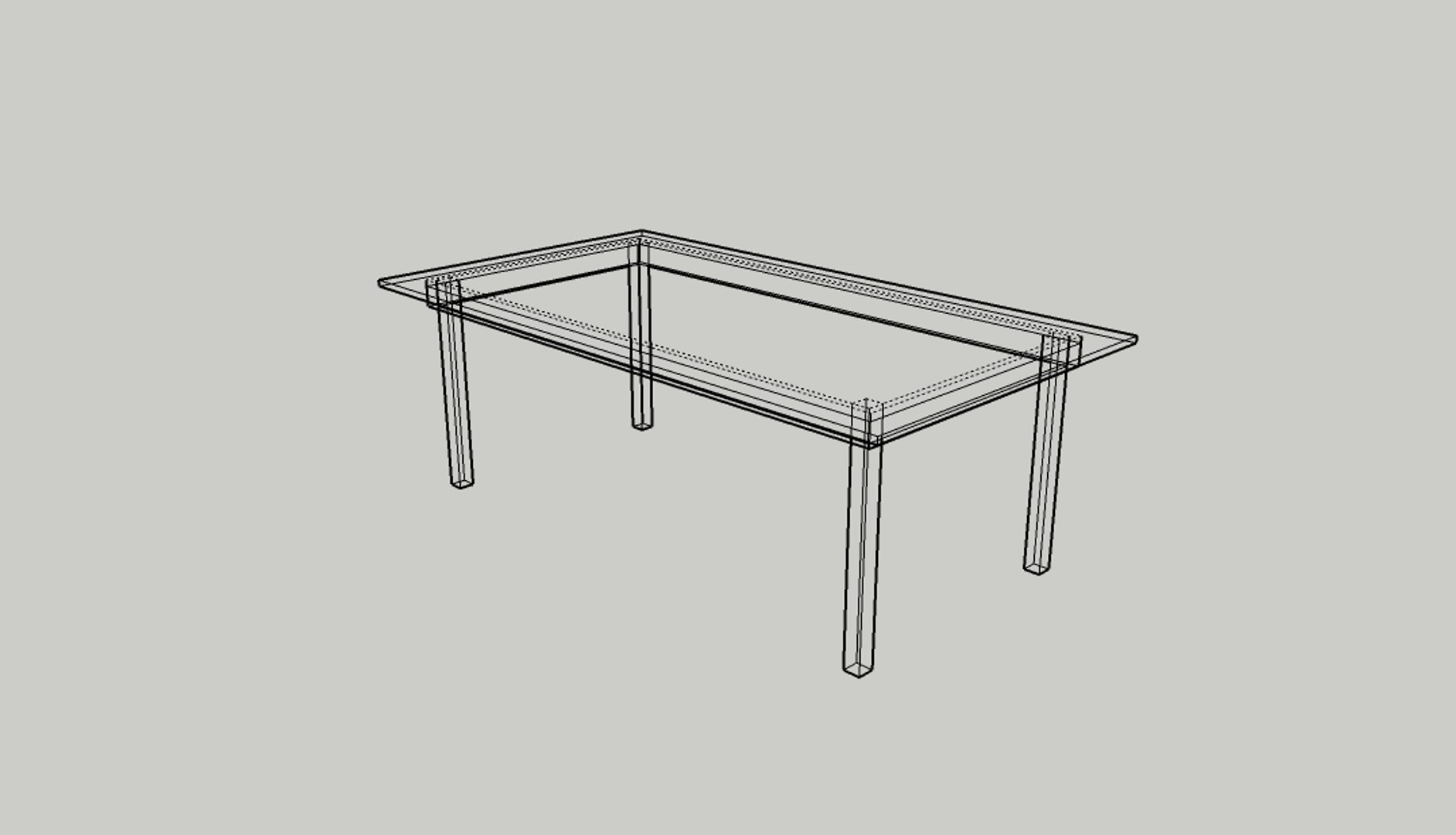 3D Basic Table - TurboSquid 1182368