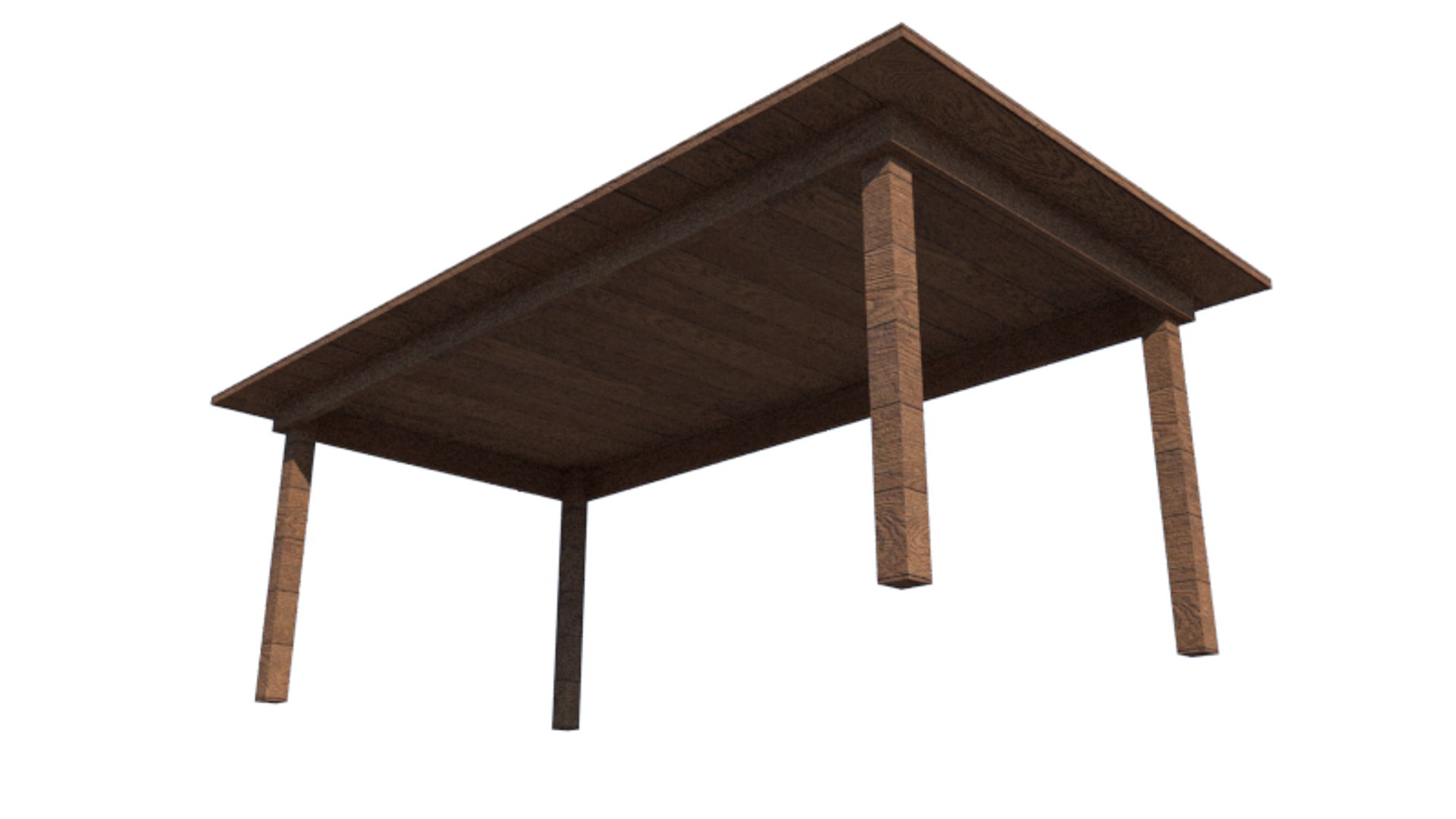 3D Basic Table - TurboSquid 1182368