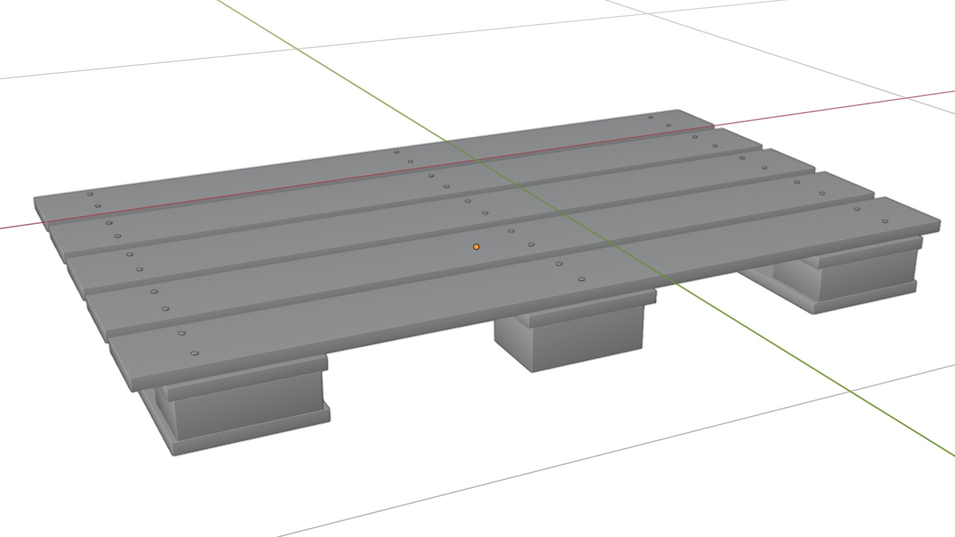 Industrial Wooden Pallet 3D - TurboSquid 2017192