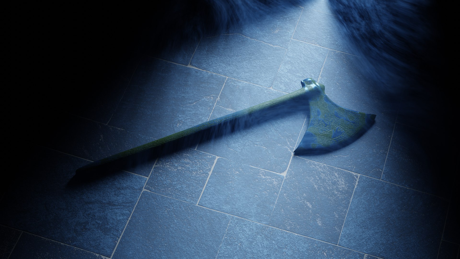The Green Knights Axe 3D Model - TurboSquid 1972395