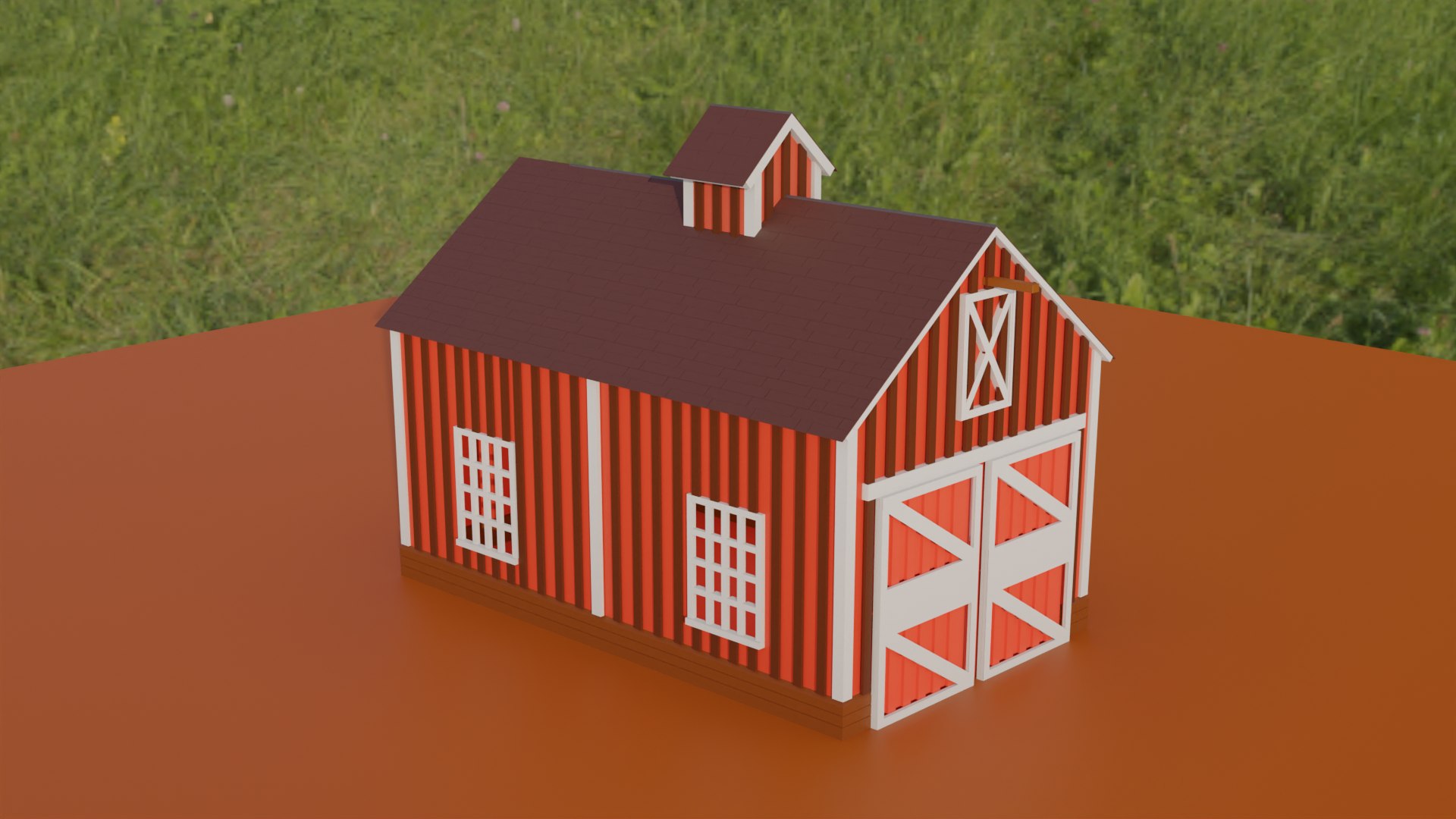 3D model Low poly farm set - TurboSquid 1821450