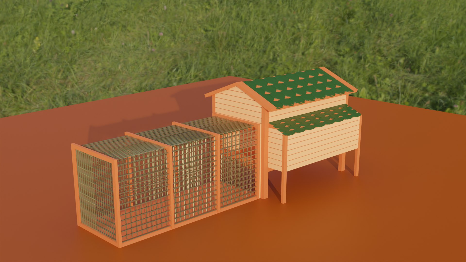 3D model Low poly farm set - TurboSquid 1821450