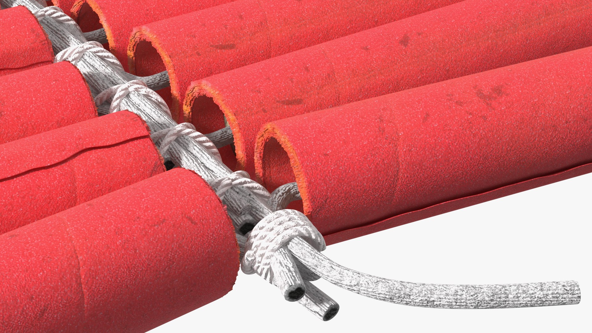 String of Firecrackers 3D - TurboSquid 1851764