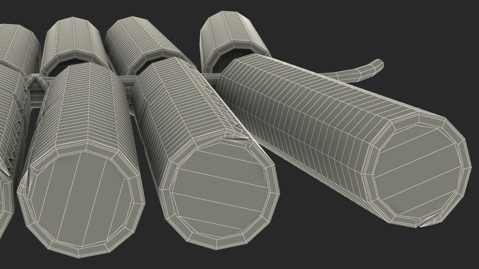 String Of Firecrackers 3D - TurboSquid 1851764