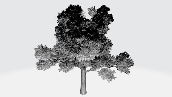 3D Scattered green tree v2 model - TurboSquid 1956121